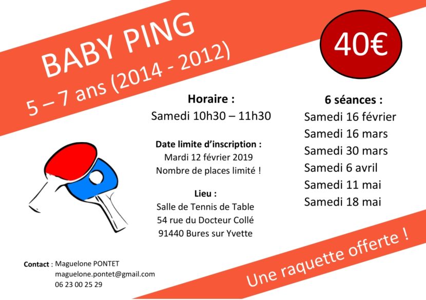 Baby ping - Bures Ping